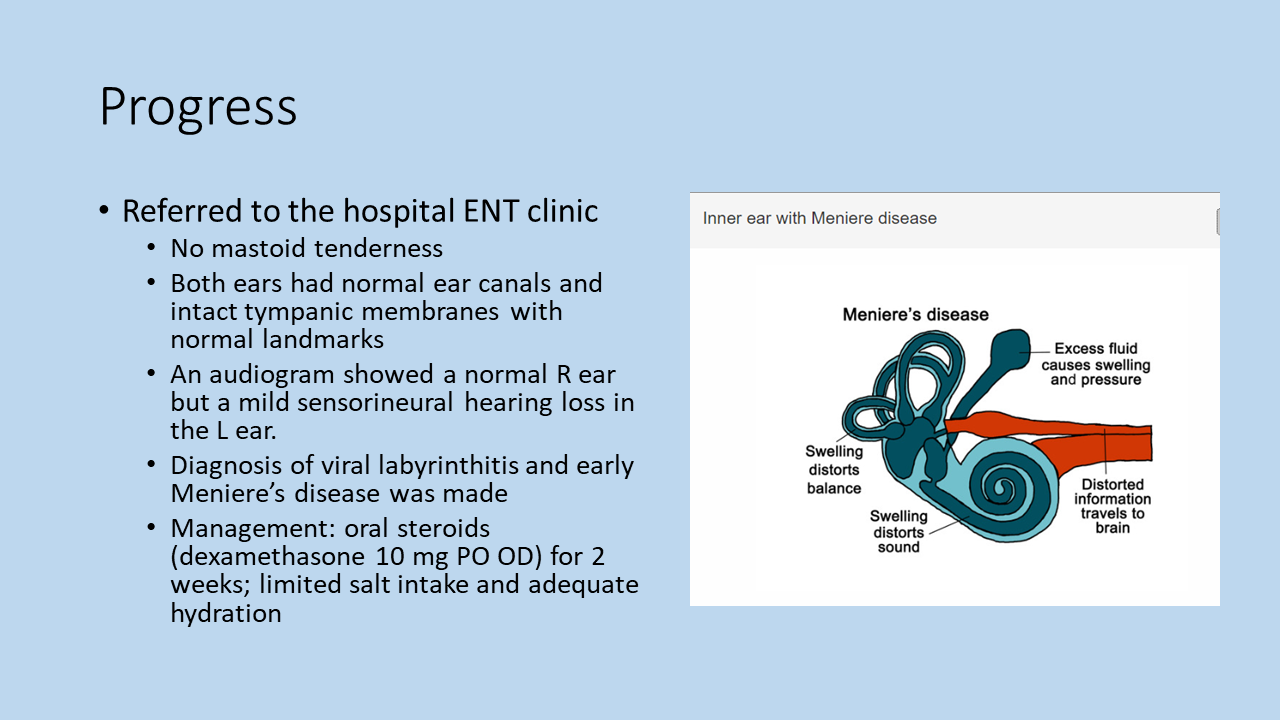 An otosyphilis case report presentation by Dr Aleksandra Sasha Jaksic